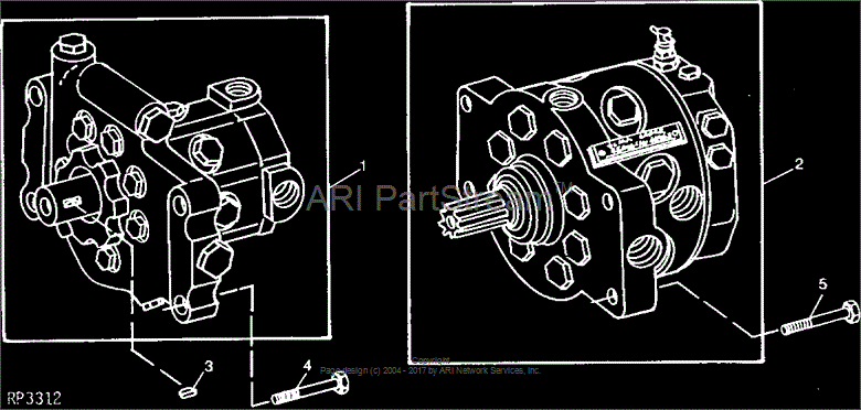 AR97872 Hydraulic Pump-reman. made to fit JOHN DEERE | Price: $1,510