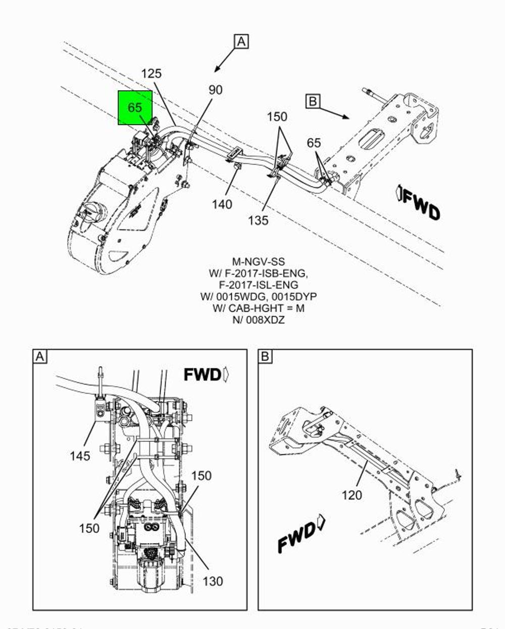 3878141C1 ADAPTER DOUBLE 5/8 HOSE BARB made to fit NAVISTAR | Price: $8.65
