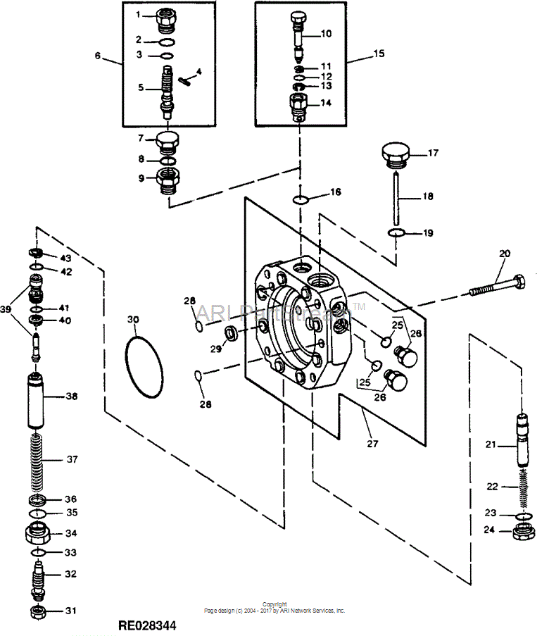 AR97872 Hydraulic Pump-reman. made to fit JOHN DEERE | Price: $1,510