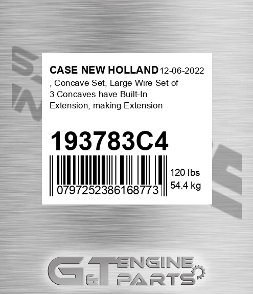 193783C4 , Concave Set, Large Wire Set of 3 Concaves have Built-In ...