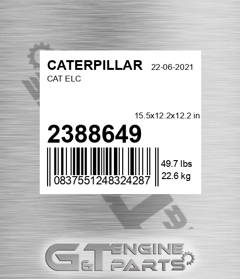 2388649 CAT ELC made to fit CATERPILLAR | Price: $85.73