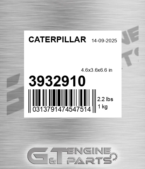3932910 made to fit CATERPILLAR