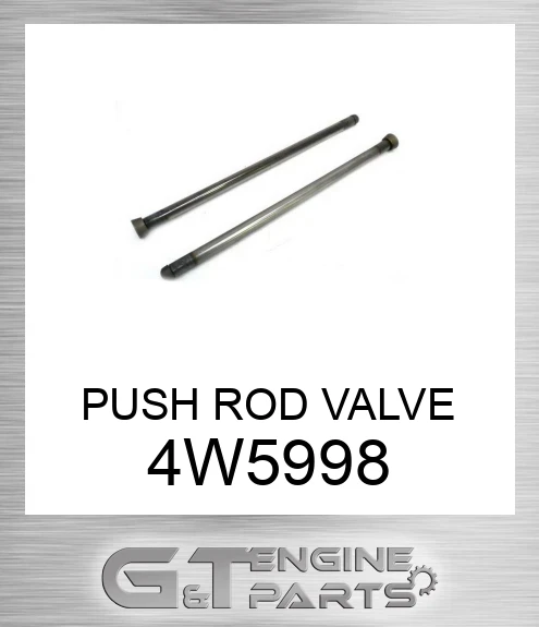 push rod valve