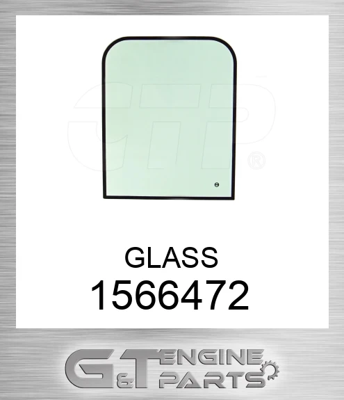 1566472 GLASS WINDOW made to fit CATERPILLAR | WARRANTY | Price: $156.13