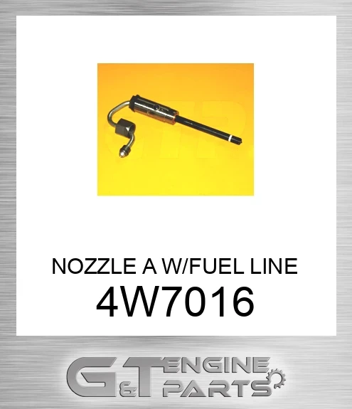 4W7016 NOZZLE A W/FUEL LINE made to fit Caterpillar | Price: $84.74.
