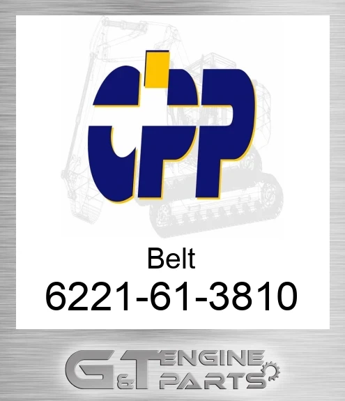 6221-61-3810 Belt made to fit ETP | Price: $99.49.