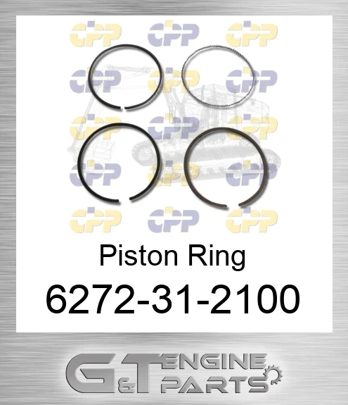 6272-31-2100 Piston Ring made to fit ETP | Price: $58.99.