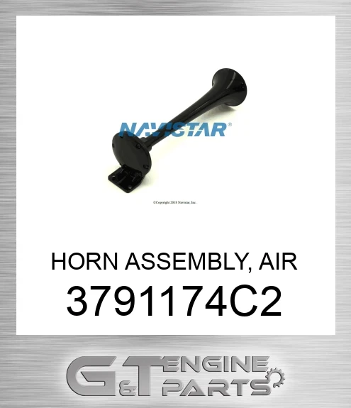 3791174C2 HORN ASSEMBLY, AIR made to fit INTERNATIONAL TRUCK | WARRANTY ...