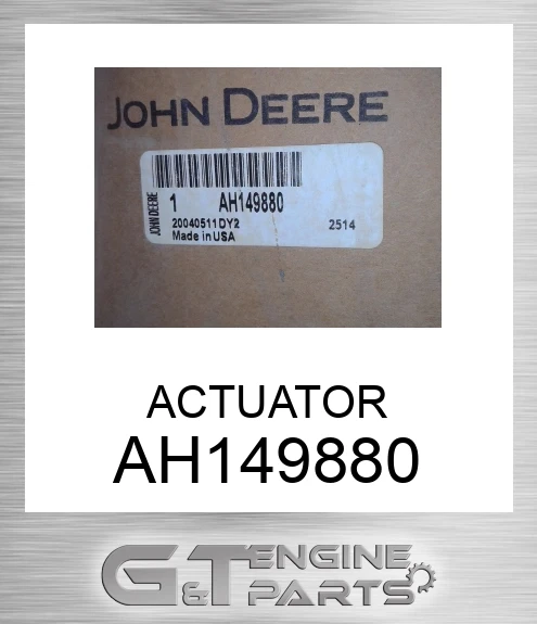 AH149880 ACTUATOR made to fit JOHN DEERE | LTD. WARRANTY | Price: $484.53