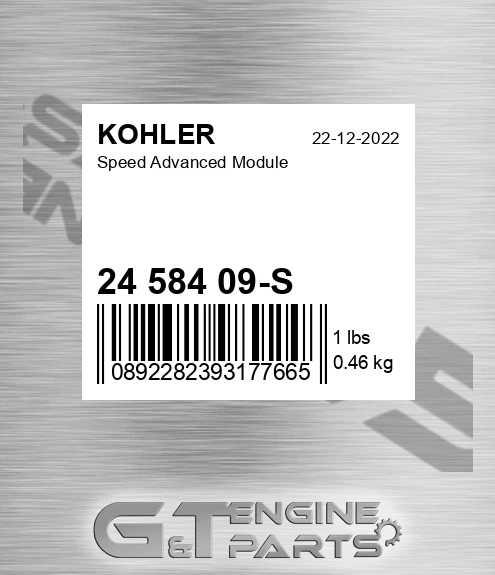 24 584 09-S Speed Advanced Module made to fit Kohler | Price: $204.33.