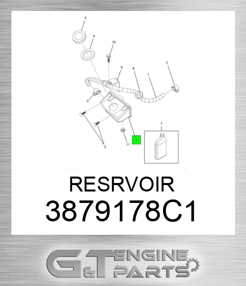 3879178C1 RESRVOIR made to fit NAVISTAR | WARRANTY | Price: $28.87