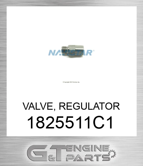 1825511C1 VALVE, REGULATOR made to fit NAVISTAR | LTD. WARRANTY | Price ...