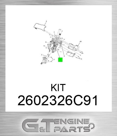 2602326C91 KIT made to fit NAVISTAR | WARRANTY | Price: $218.24