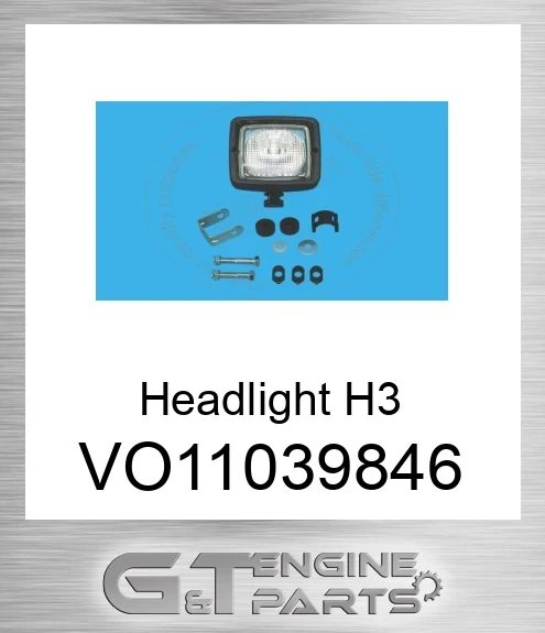 VO11039846 Headlight H3 made to fit VOLVO | 1 YEAR LTD. WARRANTY ...
